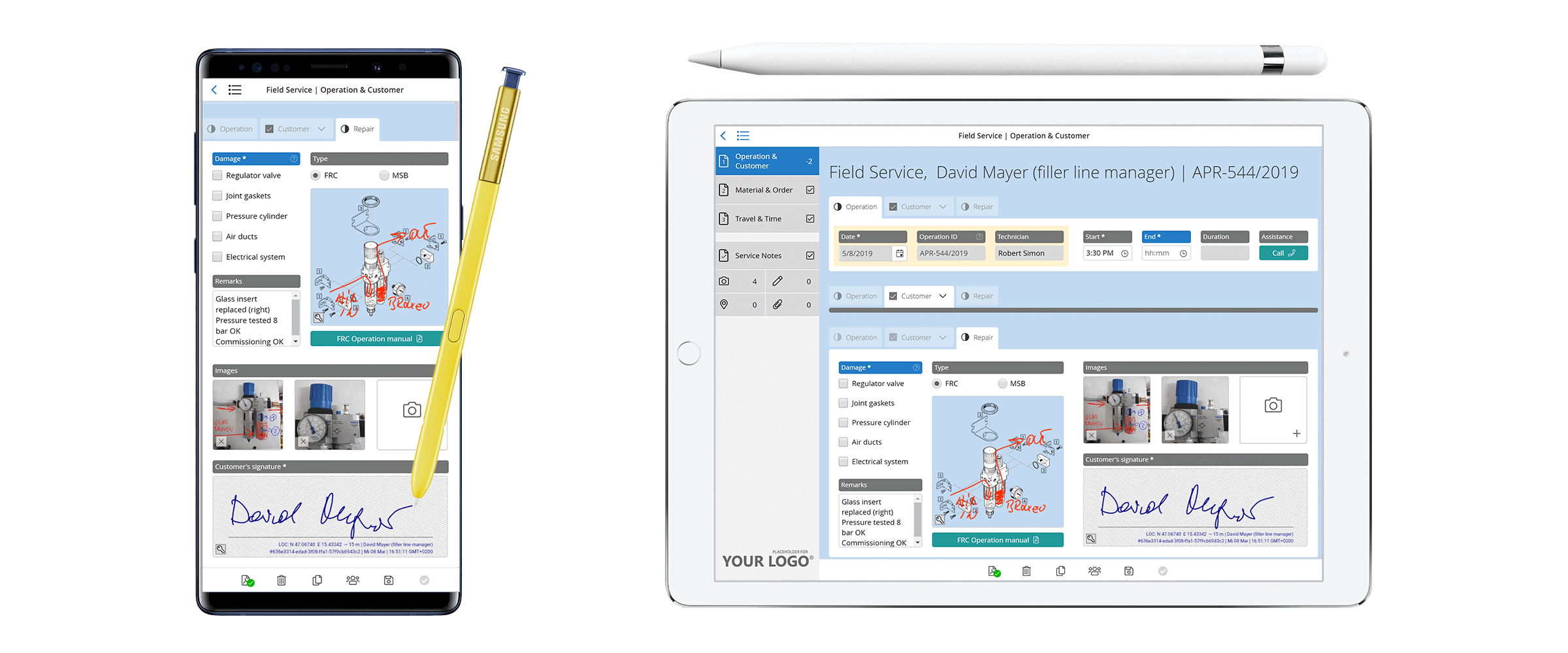 HybridForms - Software für mobile Business-Formulare