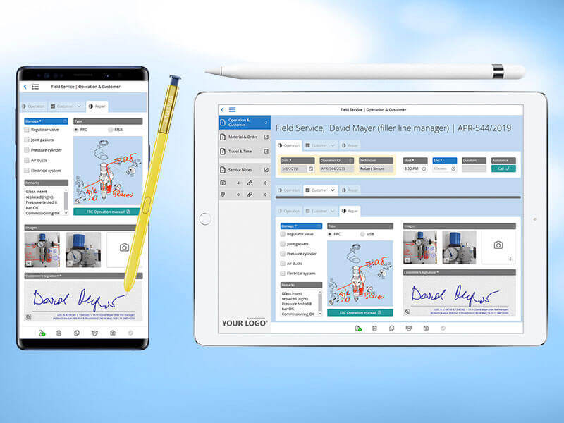 HybridForms: Software & App für mobile Formulare & Workflow