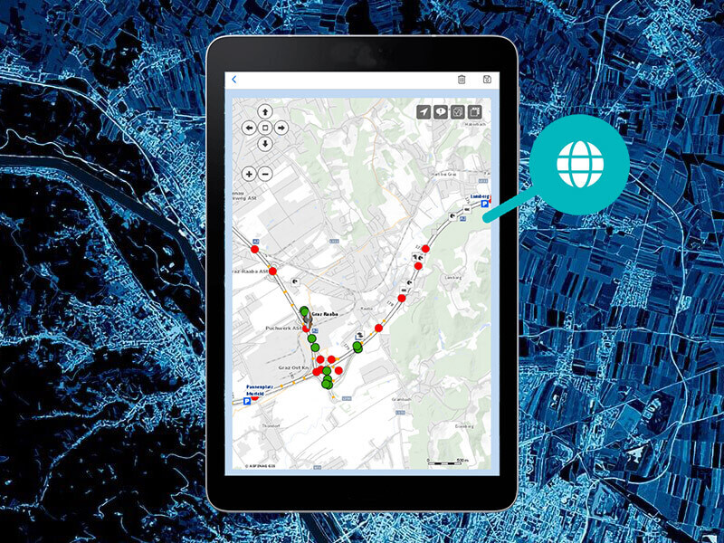 Connected Maps for mobile forms in field service | HybridForms