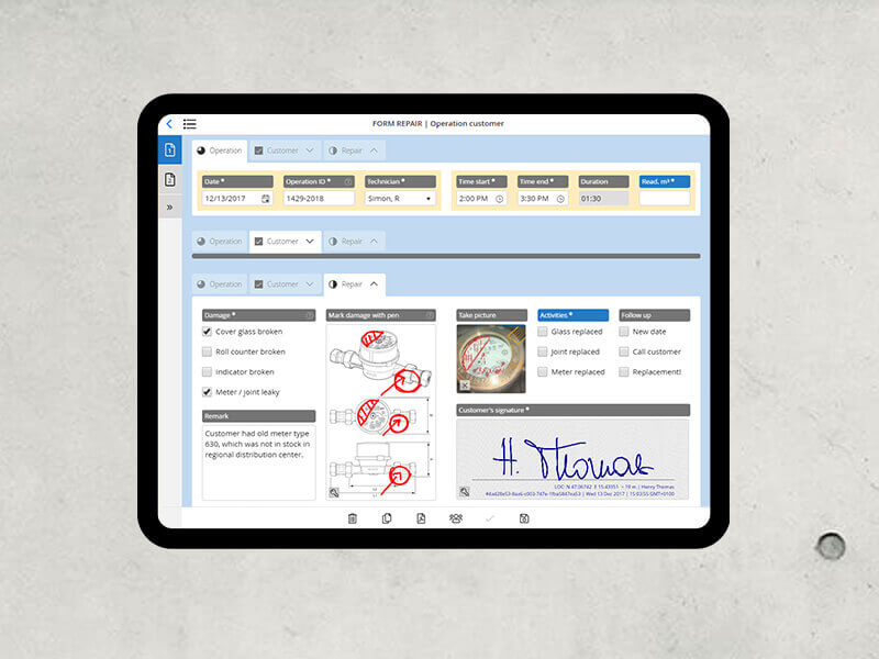 Free trial: HybridForms Demo App for mobile Forms Processes